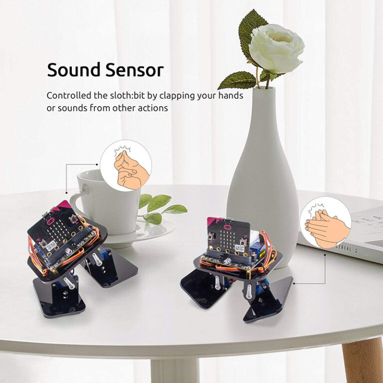 SunFounder Humanoid Robot BBC micro:slothbit – That's My Robot